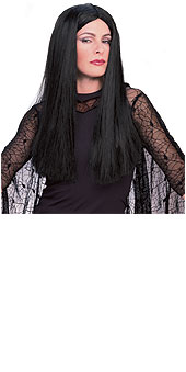 Addams Family Morticia Wigs | Addams Family Morticia Wig | Costume One